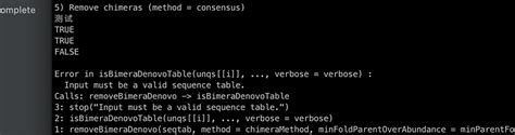Plugin Error From Dada2an Error Was Encountered While Running Dada2 In