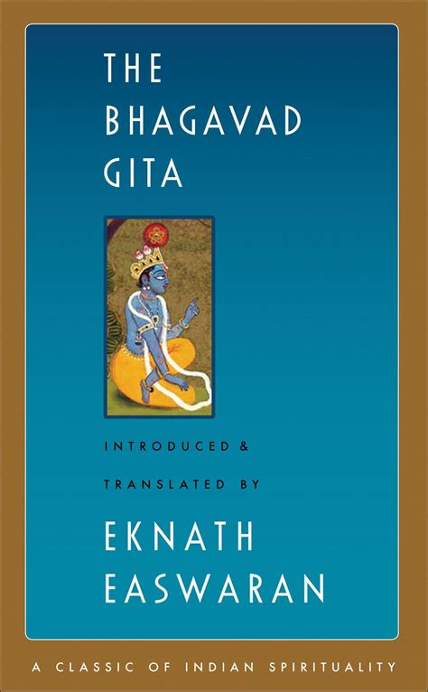 The Bhagavad Gita By Eknath Easwaran 9781586380199 Dymocks