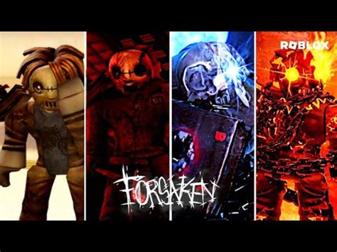 Reworked Slasher Milestone Skins Showcase Forsaken Youtube