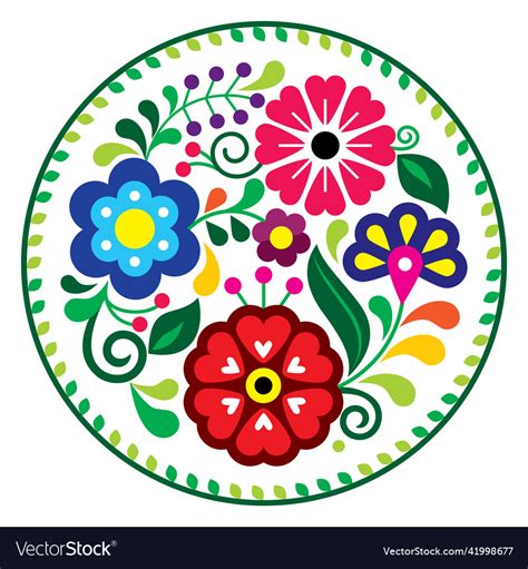 Mexican Art Flowers