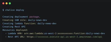 How To Build A Serverless Application Using Aws Chalice Towards Data