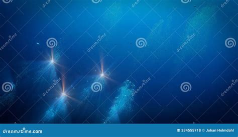 Underwater Landscape And Scenery Etheral Environments And Universe