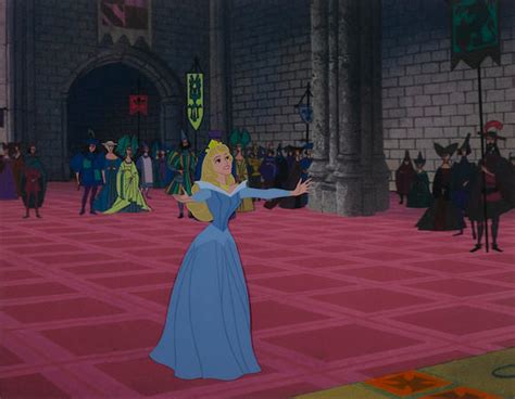 Bonhams A Celluloid Of Princess Aurora From Sleeping Beauty