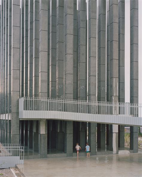 Pezo Von Ellrichshausen Creates Monolithic Less Pavilion In Canberra