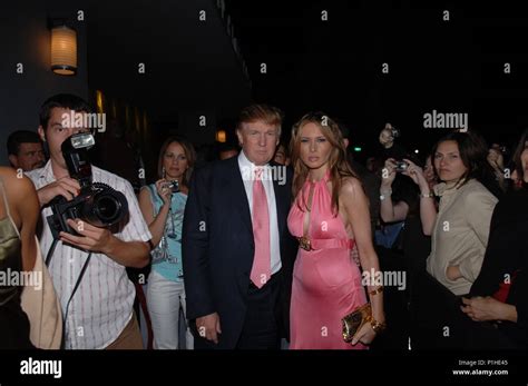 Miami Beach Fl March 04 Donald Trump And Melania Trump First Shots