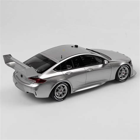 1 18 Plain Body Holden Zb Commodore Supercar Metallic Silver The Pits