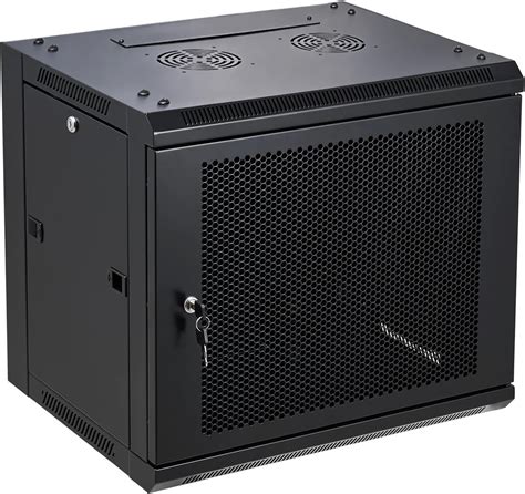 Netecable 12u Wall Mount Server Cabinet Network Rack Vented