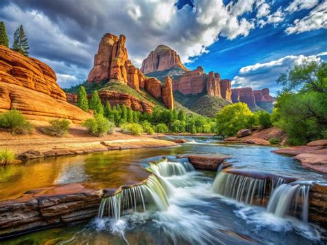 Unveiling Sedonas Natural Water Slides Stunning Desert Landscapes For