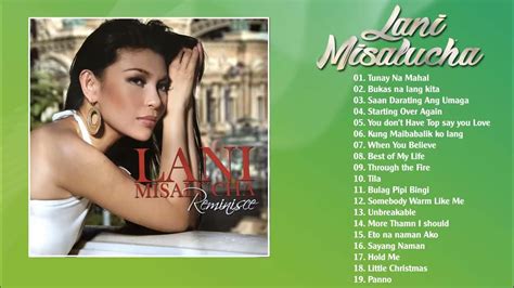 Lani Misalucha Opm Tagalog Love Songs Collection Lani Misalucha