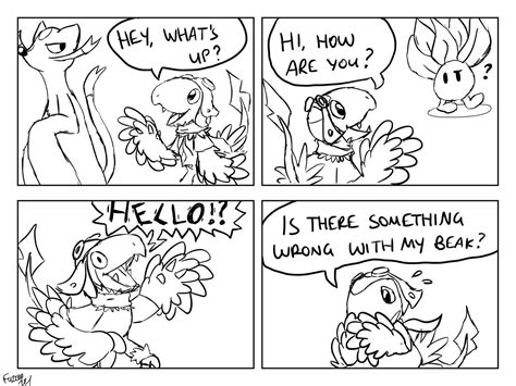 Making Friends Comic By Fuzzbyroo On Deviantart