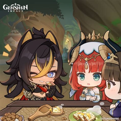 Official Dehya Birthday Art And Chibi 🎉🎂 Rdehyamains