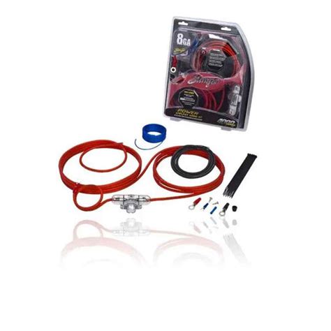 Stinger 8ga 4000 Series Power Wiring Kit Garage Audio