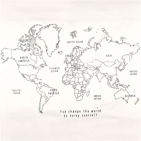 World Map Poster Cv Canvas N°74 E Shop