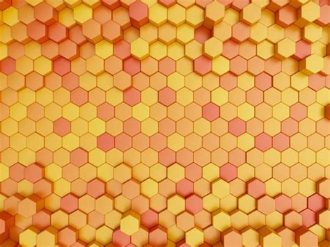 D Hexagon Abstract Background Graphic By Artnivora Std Creative Fabrica