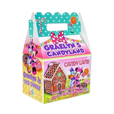 Minnie Mouse Candy Boxed Etsy