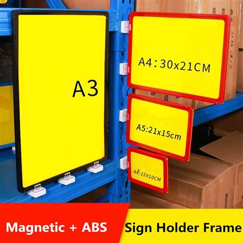 A6 Magnetic Warehouse Classification Label Sign Ho Vicedeal