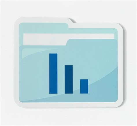 Business Analysis Report Folder Icon Premium Psd Rawpixel