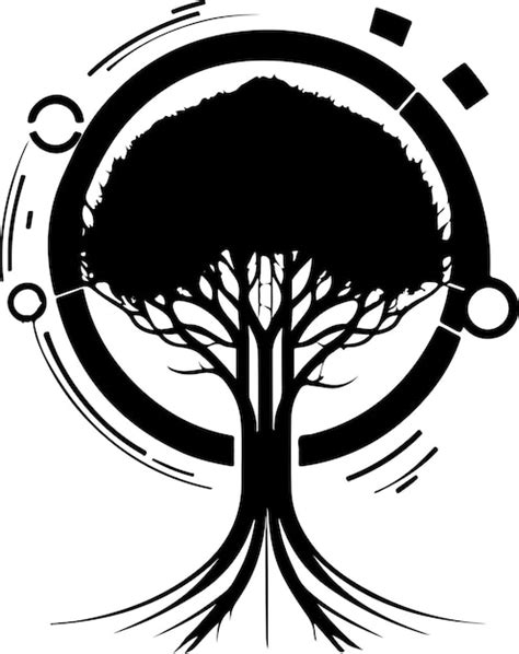 Premium Vector Tree Tech Logo Digital Tree Good For Tshirt Print Design