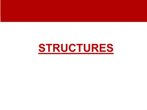 Structures Pptx