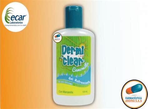 Dermi Clear Gel Camomilla Manzanilla Frasco X 120 Ml Ecar