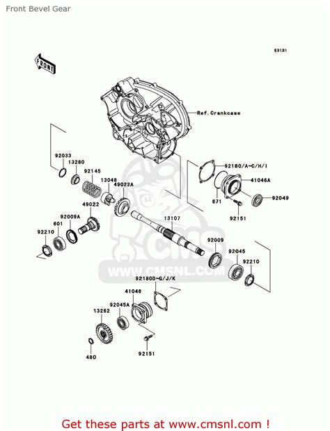 Kawasaki Ksv700 A1 Kfx700 2004 Usa Parts Lists And Schematics