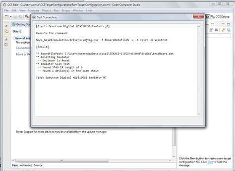 Cannot Connect To C674xp And Arm9 Of Omap L137 Processors Forum Processors Ti E2e Support