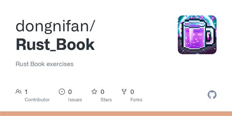 GitHub Dongnifan Rust Book Rust Book Exercises