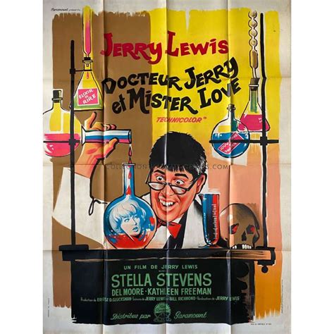 The Nutty Professor French Movie Poster 47x63 In 1963