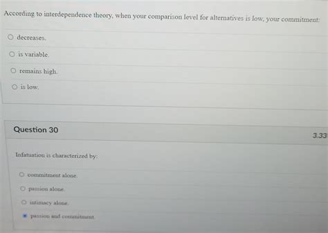 Solved According To Interdependence Theory When Your