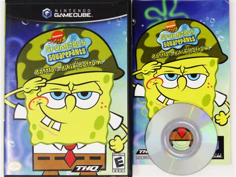 Spongebob Squarepants Battle For Bikini Bottom Nintendo Gamecube Retro Mtl