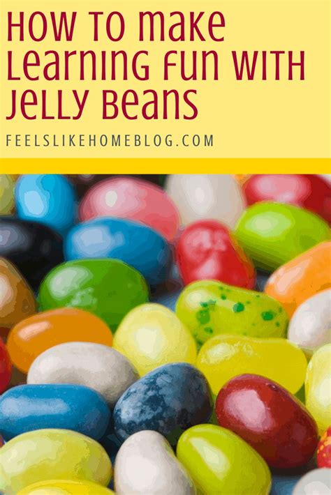 How To Make Learning Fun With Jelly Beans Feels Like Home™ Jelly Bean Math Jelly Bean Math