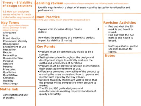 A Level Revision Retrieval Design And Technology Viability Of