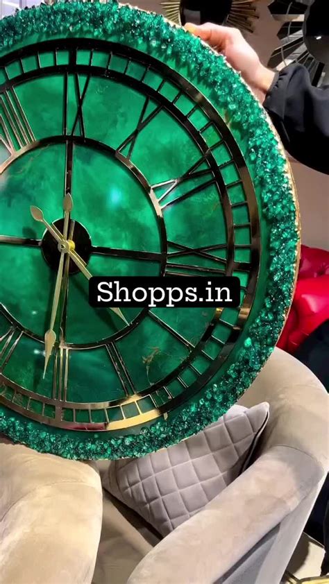 Luxury Marble Clock Shoppsin