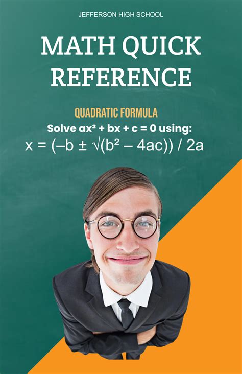 Free Math Poster Templates To Edit Online