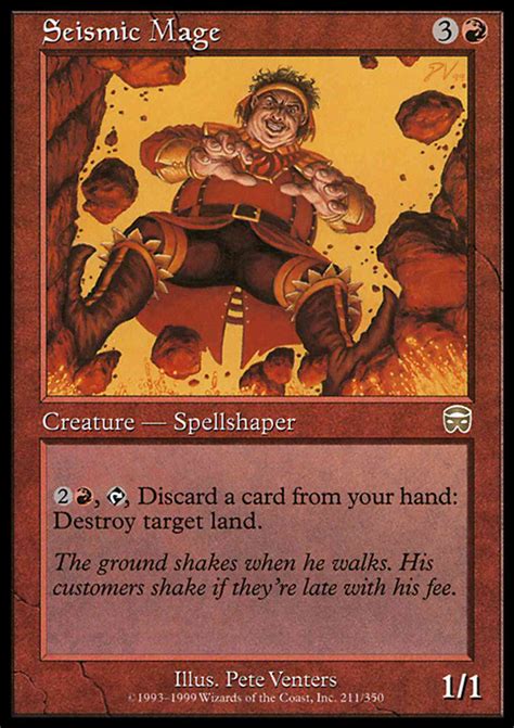 Seismic Mage Price From Mtg Mercadian Masques