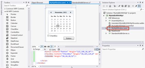 Wpf Window Inside An Inventor Add In Manufacturing Devblog