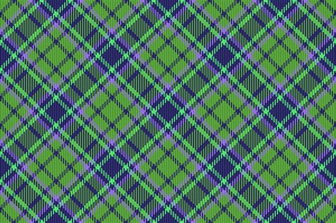 Premium Vector Textile Seamless Tartan Background Check Fabric Vector