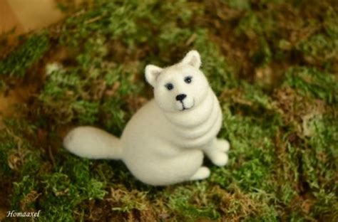 Войлочная игрушка Песец: homaaxel — LiveJournal