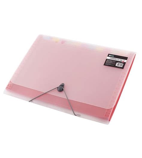 A4 Kansio 12 Lokeroa Punainen Drect Cdon