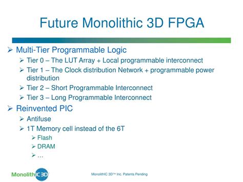Ppt The Monolithic 3d Ic Powerpoint Presentation Free Download Id 5576768
