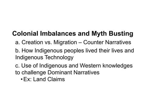 Presentation Indigenous Decolonizationpdf North America Travel