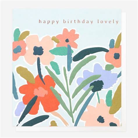 Caroline Gardner Birthday Love Card Dizzyware