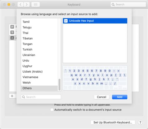How To Use Unicode Hex Input Method In Mac Webnots