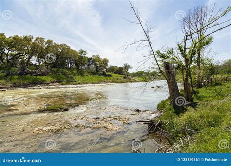 Blanco River Texas Stock Image Image Of Wimberley Nature 128894361