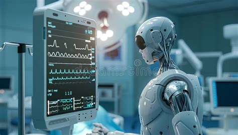 Android Artificial Intelligence Assistant In Operating Room Stock