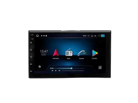 Central Multimídia 7 Pol Taurus Universal Ultron Android Gps Usb Central Multimídia Para Carro