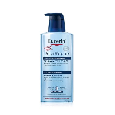 Eucerin Urea Repair Gel Lavant 5 Durée Peaux Très Sèches Et Rugueuses