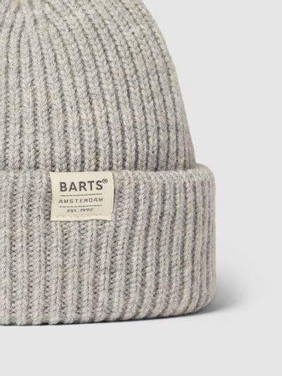Barts Mütze Aus Wolle Mit Logo Applikation Modell Feodore Hellgrau Online Kaufen
