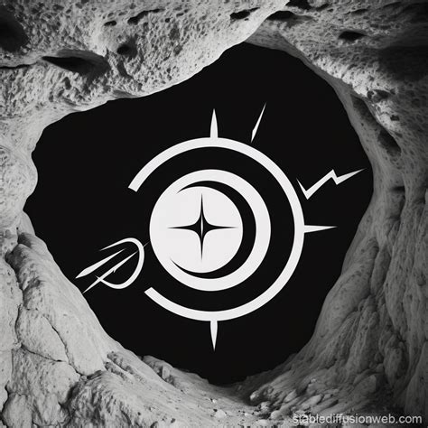 Dividing Symbol In Ancient Cave Stable Diffusion Online