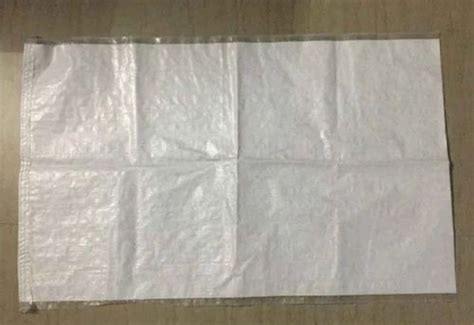 Polypropylene White Plain Pp Woven Sack Bag At ₹ 7piece In Waghodia
